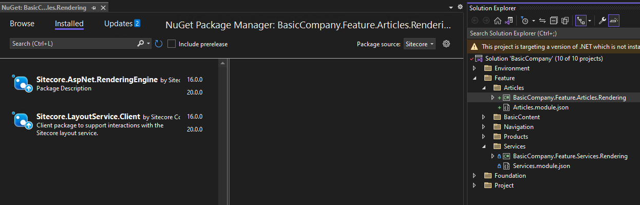 Create A Aspnet Simple Rendering Using Data Source In Helix Examples Solution Sandeep Pote