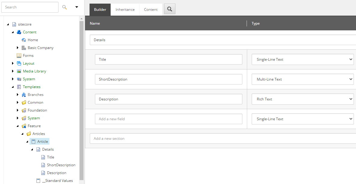 Create A Aspnet Simple Rendering Using Data Source In Helix Examples Solution Sandeep Pote
